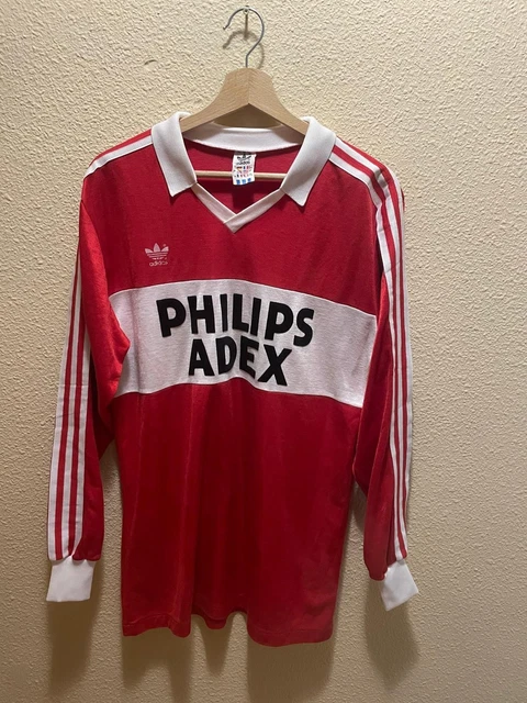 CAMISETA OFICIAL PSV EINDHOVEN 1984/86 (Home) ADIDAS "L" (Philips ADEX ...