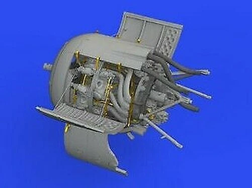 EDUARD 648648 1/48 Flugzeug Fw190F8 Motor für Edu (Photo-Etch & Resin ...