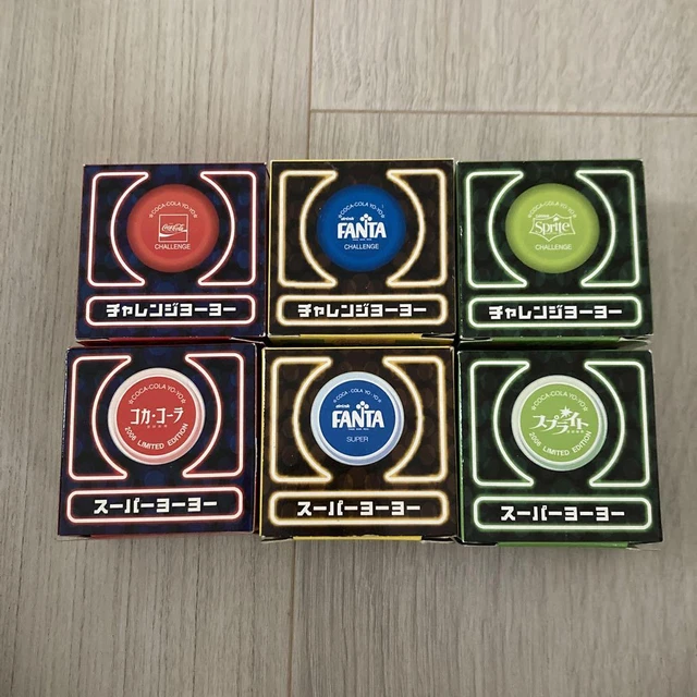 COCA-COLA 80'S RETURN Of 6 Types Of Yo-Yos No.1792 £55.70 - PicClick UK