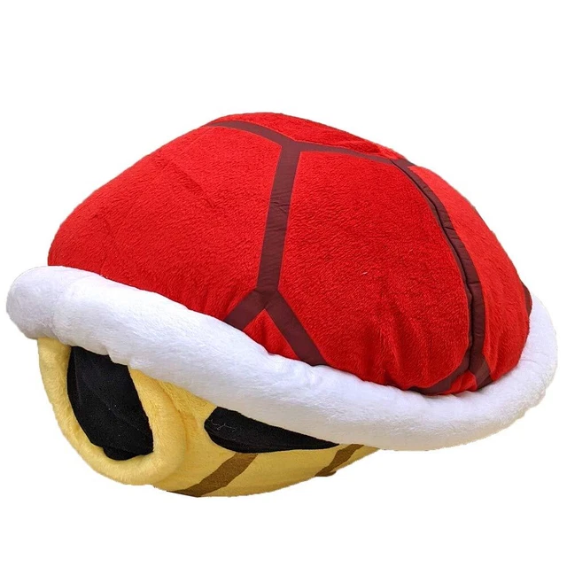 SUPER MARIO EXTRA Large Turtle Shell Plush Toy 35cm (Red Shell) £40.55 ...