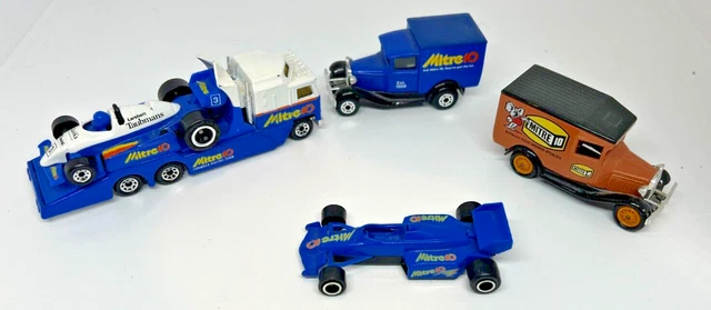 MITRE 10 RACING Car team Mark Larkham V8 and Ford Model T model cars ...