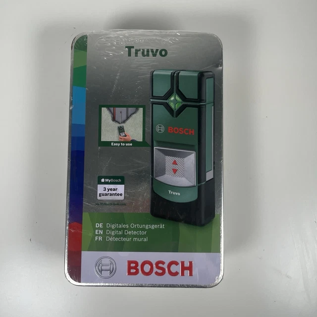 BOSCH TRUVO DIGITAL Detector Cable Pipe Stud Wall Timber Metal Locator ...