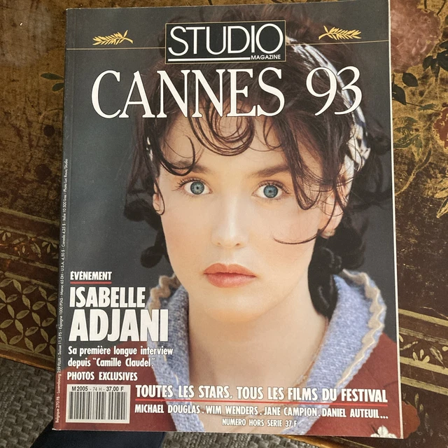 REVUE STUDIO MAGAZINE Isabelle Adjani. Spécial Cannes 1993 EUR 15,00 - PicClick FR