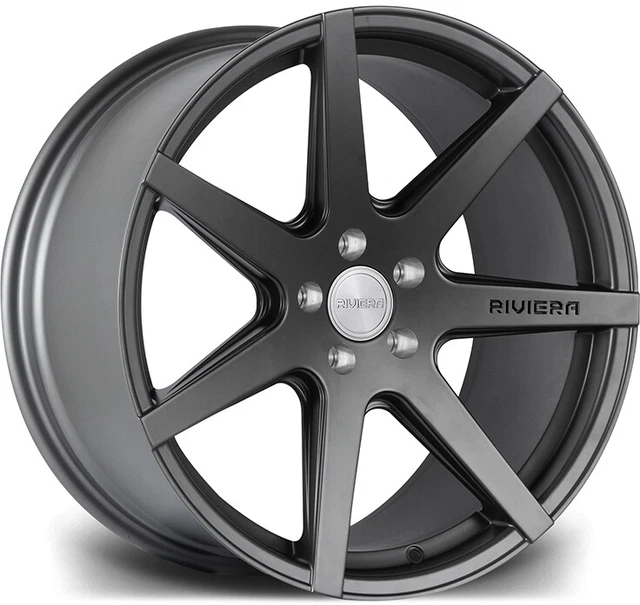 ALLOY WHEELS 20& Riviera RV177 Grey Matt For Range Rover [L322 ...