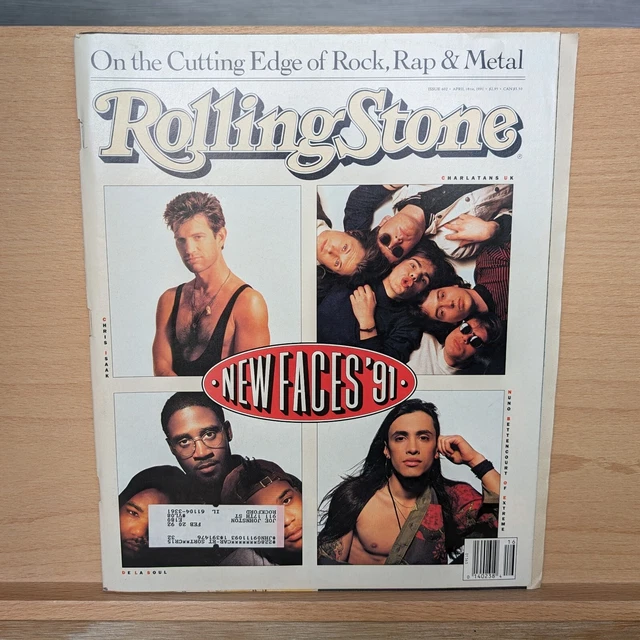 Rolling Stone Magazine New Faces Issue 602 April 18 1991 De La Soul Chris Isaak £1180 Picclick Uk 
