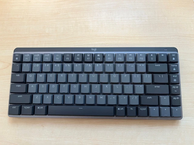 LOGITECH MX MECHANICAL Mini Wireless Gray - Tactile Quiet - Very Good ...