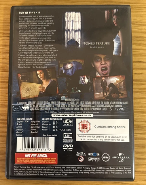 THE UNBORN DVD Gary Oldman, Idris Ebra - Extended Edition £2.51 ...