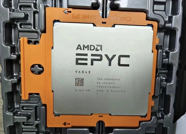AMD EPYC GENOA-X 9684x SP5 ZEN4c 96c/192t 2.55ghz Cache 1152MB Server ...