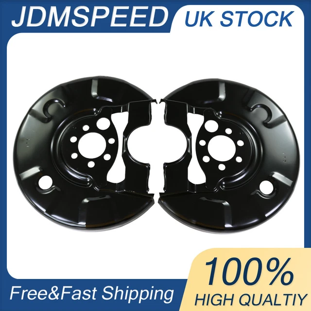 REAR BRAKE DISC Back Plates Fits VW Golf MK2 MK3 Corrado GTI VR6 16V ...