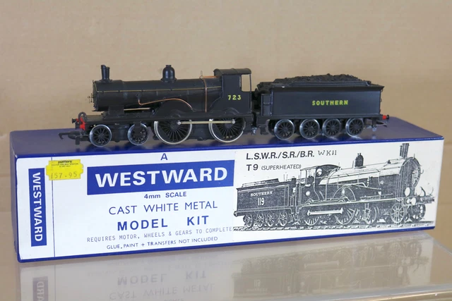 WESTWARD WK11 KIT BUILT SOUTHERN SR Ex LSWR BR 4-4-0 CLASS T9 LOCO 723 ...