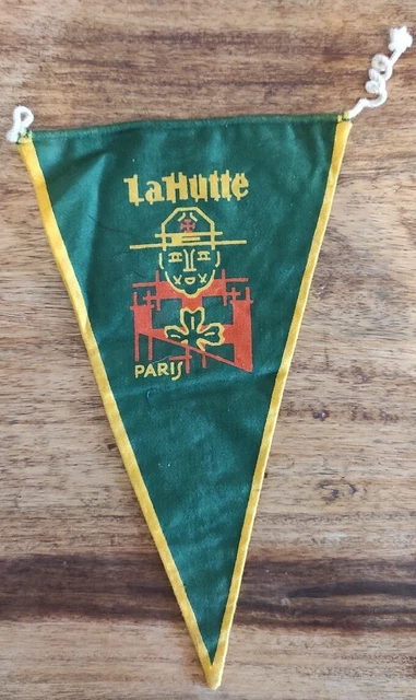 PETIT FANION SCOUT de France " La Hutte ", état correct EUR 26,00 ...