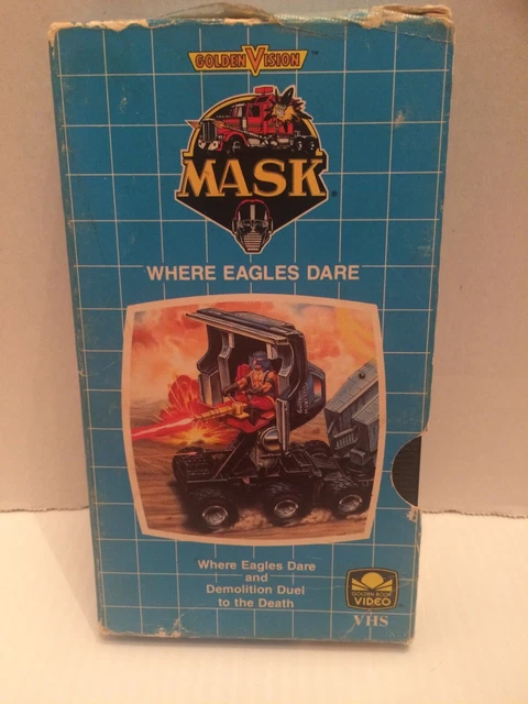 M.A.S.K VHS VIDEO Tape “Where Eagles Dare” 80s Cartoon $19.00 - PicClick CA