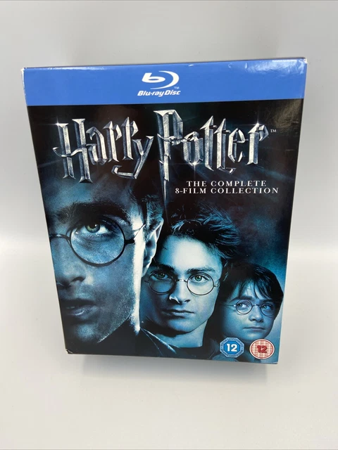 HARRY POTTER THE Complete 8 Film Collection Blu-Ray DVD BoxSet Region B 14 Discs £7.99 - PicClick UK