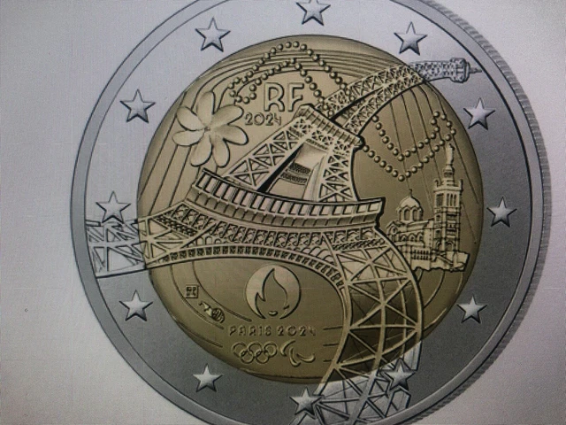 2 EUROS FRANCE 2024 Polissage Inversé jo Tour Eiffel Be PP proof Prevente EUR 200,00 - PicClick DE