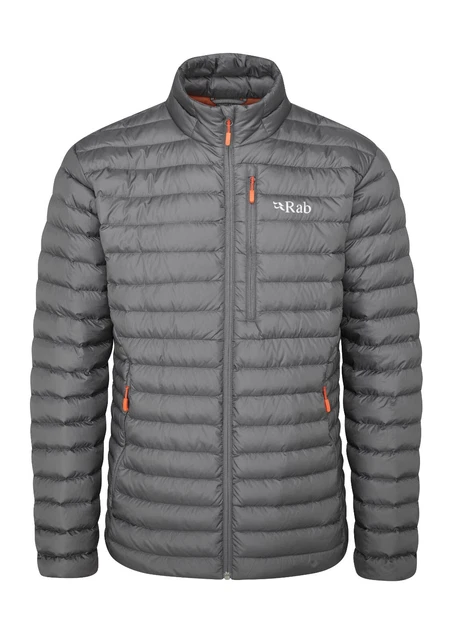 RAB MENS GRAPHENE Grey Microlight Outdoor Down Jacket XS BNWT £129.99 ...