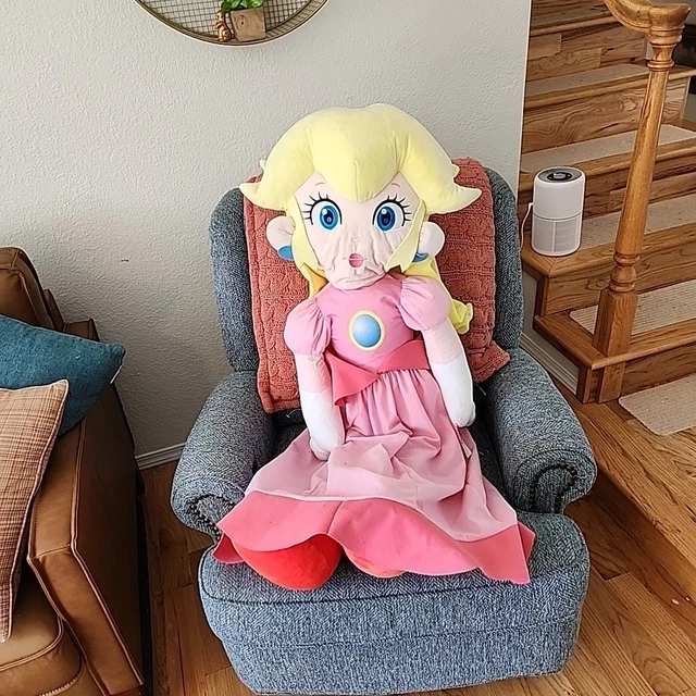 OFFICIAL NINTENDO SUPER Mario Bros Princess Peach 48 inch 4 ft JUMBO ...