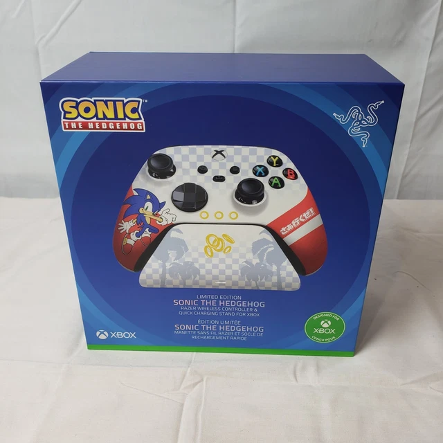 RAZER LIMITED EDITION Sonic The Hedgehog Wireless Controller & Quick ...