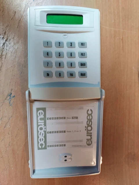 RISCO EUROSEC CPX Alarm LCD Keypad RKP £32.50 - PicClick UK