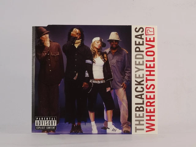 THE BLACK EYED PEAS WHERE IS THE LOVE? (I26) 4 Track CD Single Picture ...