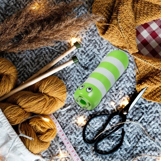 HAND OPERATED KNITTING Machine 4 Peg Prong Doll Sweater Stitch Needle ...