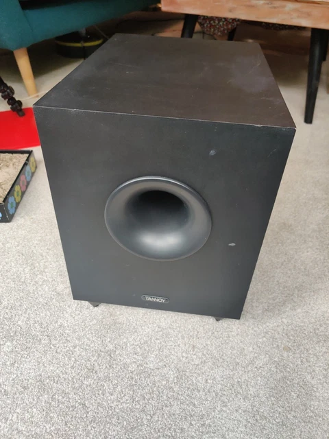 TANNOY FX 5.1 Subwoofer | 100w 8" Powered Active Home Cinema Sub | Black £60.86 - PicClick UK