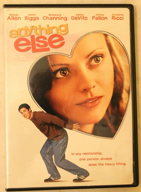 DVD MOVIE ANYTHING Else With Woody Allen, Danny DeVito, Christina Ricci ...