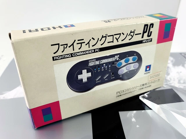 PC ENGINE FIGHTING Commander 6 Button Controller PCエンジン AUTHENTIC Japan ...