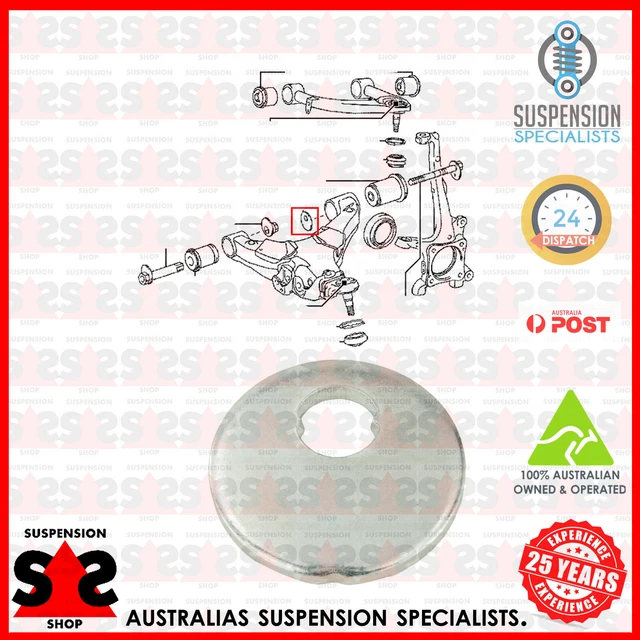 CASTER SHIM, AXLE Beam Suit TOYOTA LandCruiser 4.5 D4-D (VDJ200) LAND CRUISER $26.07 - PicClick AU