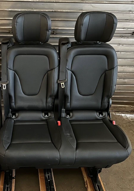 ORIGINAL MERCEDES BENZ W447/W448 V-Klasse/Vito 2er Sitzbank Kunstleder ...