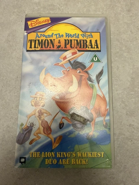 AROUND THE WORLD With Timon & Pumbaa - VHS £4.38 - PicClick UK