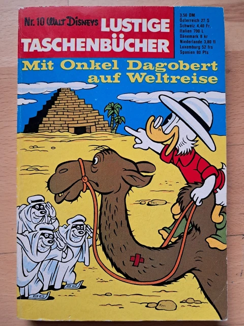 WALT DISNEYS LUSTIGE Taschenbücher Nr.10 Mit Onkel Dagobert auf ...
