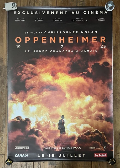 AFFICHE FILM : OPPENHEIMER - Christopher Nolan - 2023 - Officielle © - XXL EUR 44,90 - PicClick FR