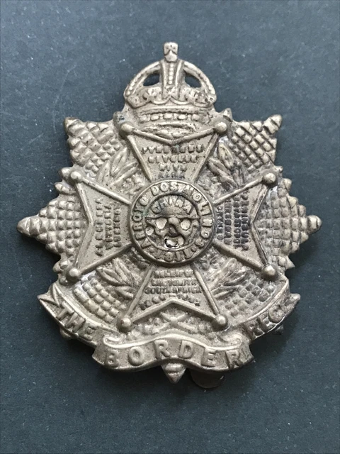 BORDER REGIMENT ORIGINAL British Army Cap Badge WW2 Airborne Arnhem £18 ...