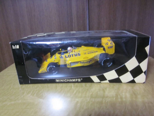 PMA 1/18 LOTUS Honda 99T Satoru Nakajima 1987 Minichamps F1 EUR 263,47 ...