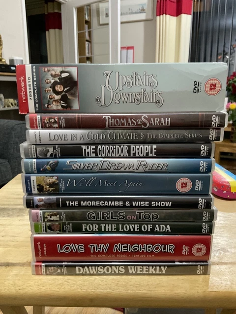 NETWORK DVD COLLECTION Various Genres Love Thy Neighbour/Upstairs ...