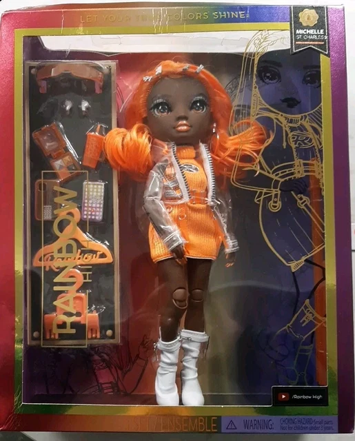RAINBOW HIGH - Michelle St. Charles Fashion Doll Puppe orange NEU/OVP ...