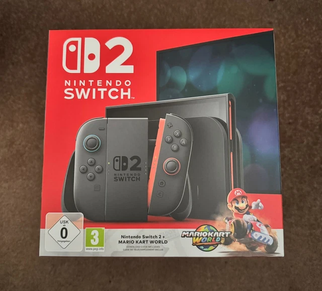 NINTENDO SWITCH 2 Mario Kart World Bundle In Hand - Ready to ship! £502 ...