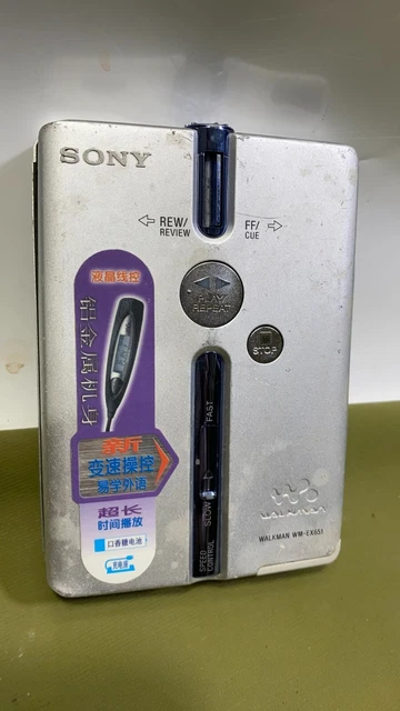 SONY WALKMAN CASSETTE Player WM-EX651 The Last Model Of Sony £85.54 ...
