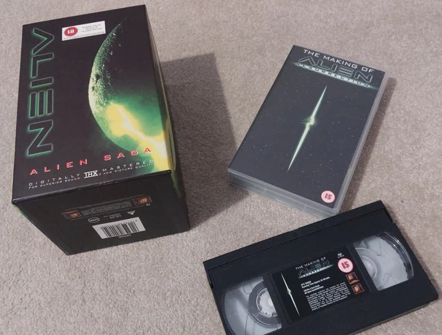 ALIEN BOXSET VHS (with Making of Alien Resurrection VHS) £3.84 ...