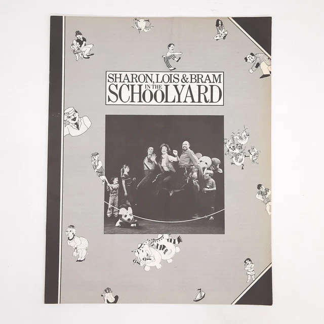 SHARON LOIS & Bram In The Schoolyard LP Children Record Album Music ...