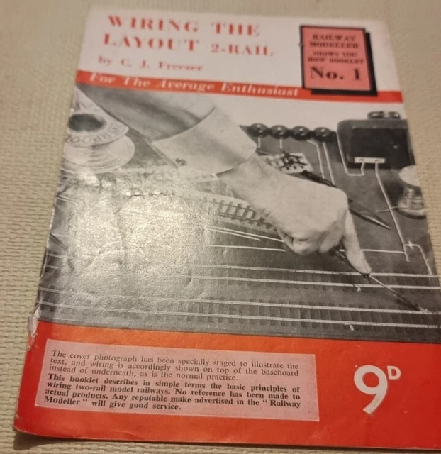 RAILWAY MODELLER SHOWS You How Booklet-No1-Wiring The Layout, 2-Rail-CJ ...