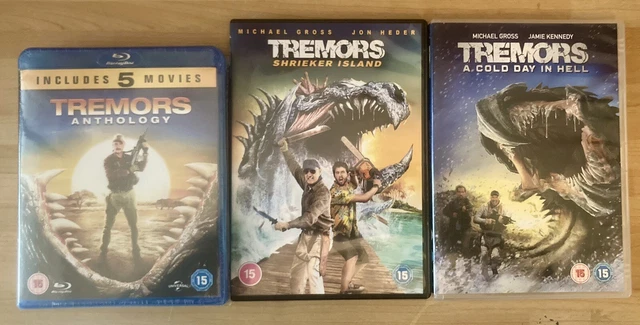 TREMORS COMPLETE COLLECTION Box Set - All 7 Films - Blu Ray & DVD ...