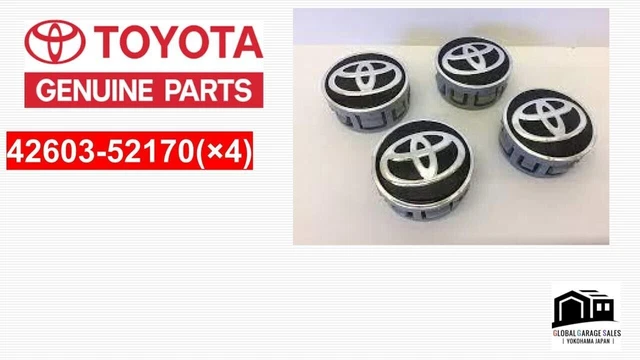TOYOTA PRIUS COROLLA Genuine Center Wheel Caps Hub Caps Set Of 4 OEM ...