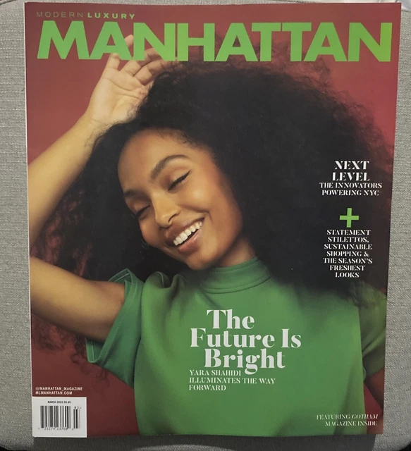 NEW 2022 MANHATTAN Modern Luxury + Gotham Magazine Fashion Arts Yara ...