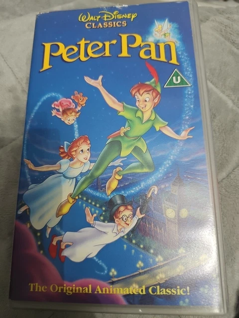 WALT DISNEY CLASSICS Peter Pan (VHS 2001) Rare & Very Collectable £1.99 - PicClick UK