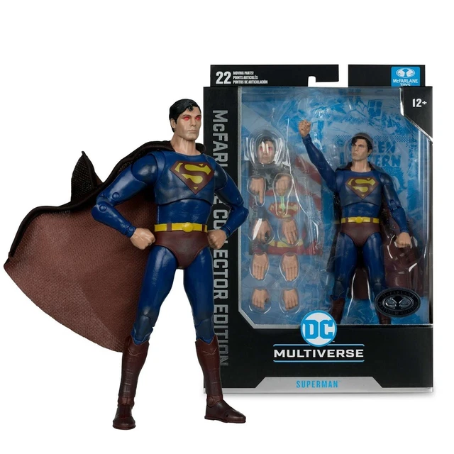 MCFARLANE TOYS DC Multiverse Superman Christopher Reeve 1978 Movie ...