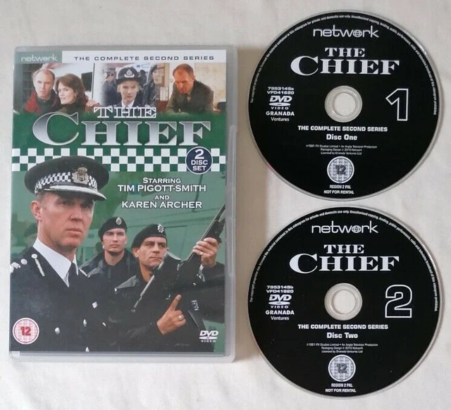 DVD BOX SET - The Chief Complete Second Series /2 DVD Tim Pigott-Smith ...
