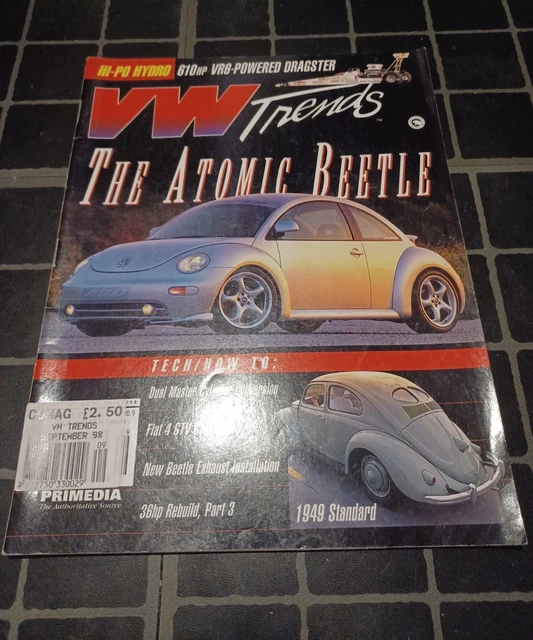 VW TRENDS MOTORING Car magazine september 1998 £14.00 - PicClick UK