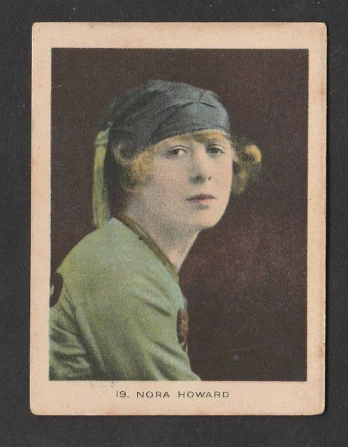 WESTMINSTER TOBACCO 1921 Stage & Cinema Stars Cigarette Card #19 Nora ...