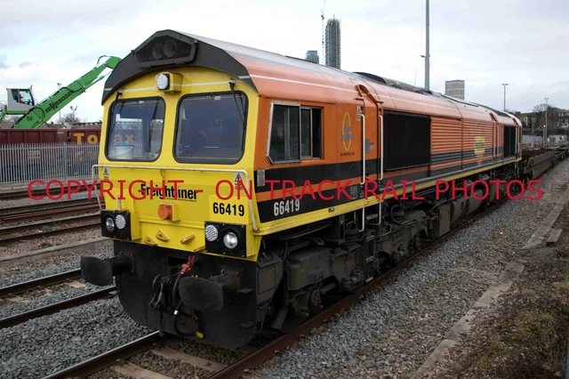 UK RAILWAY PHOTOGRAPH Of Class 66 Locomotive 66419. Rm66-1211 £1.70 ...
